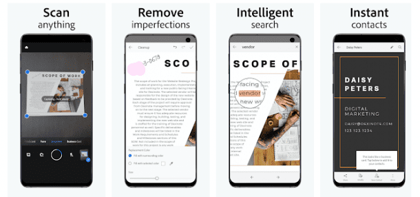 Best Document Scanner Apps Android - DocScanner Android 2020